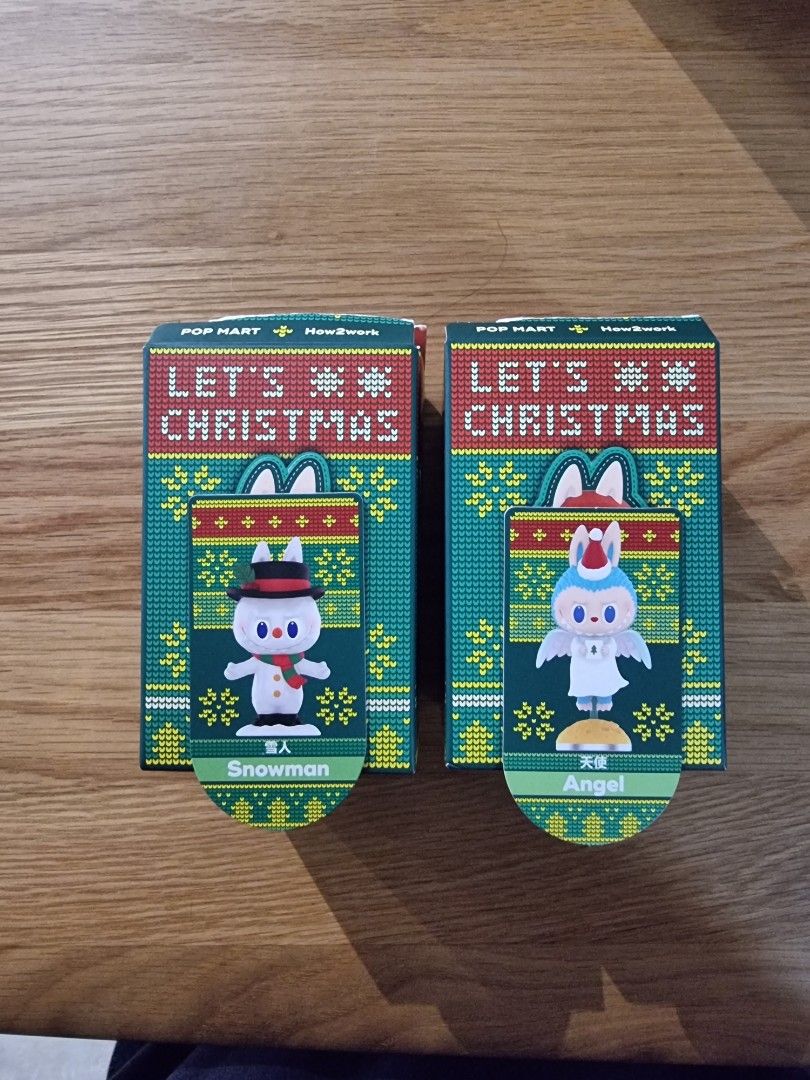 BNIF POPMART Labubu Let's Christmas, Hobbies & Toys, Toys & Games on ...