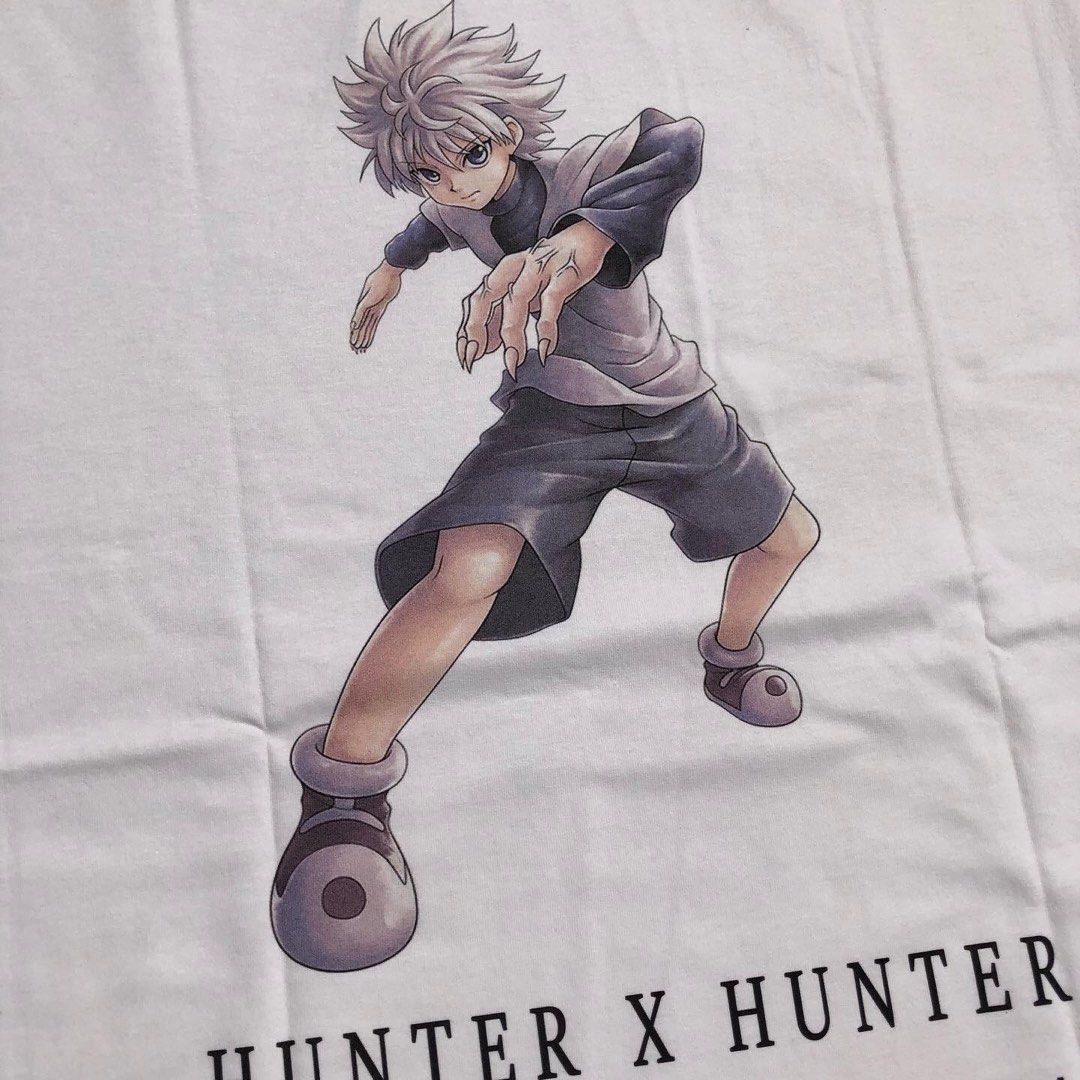 Boot Design Anime Tee Killua Lightning Hunter X Hunter, Men's Fashion ...