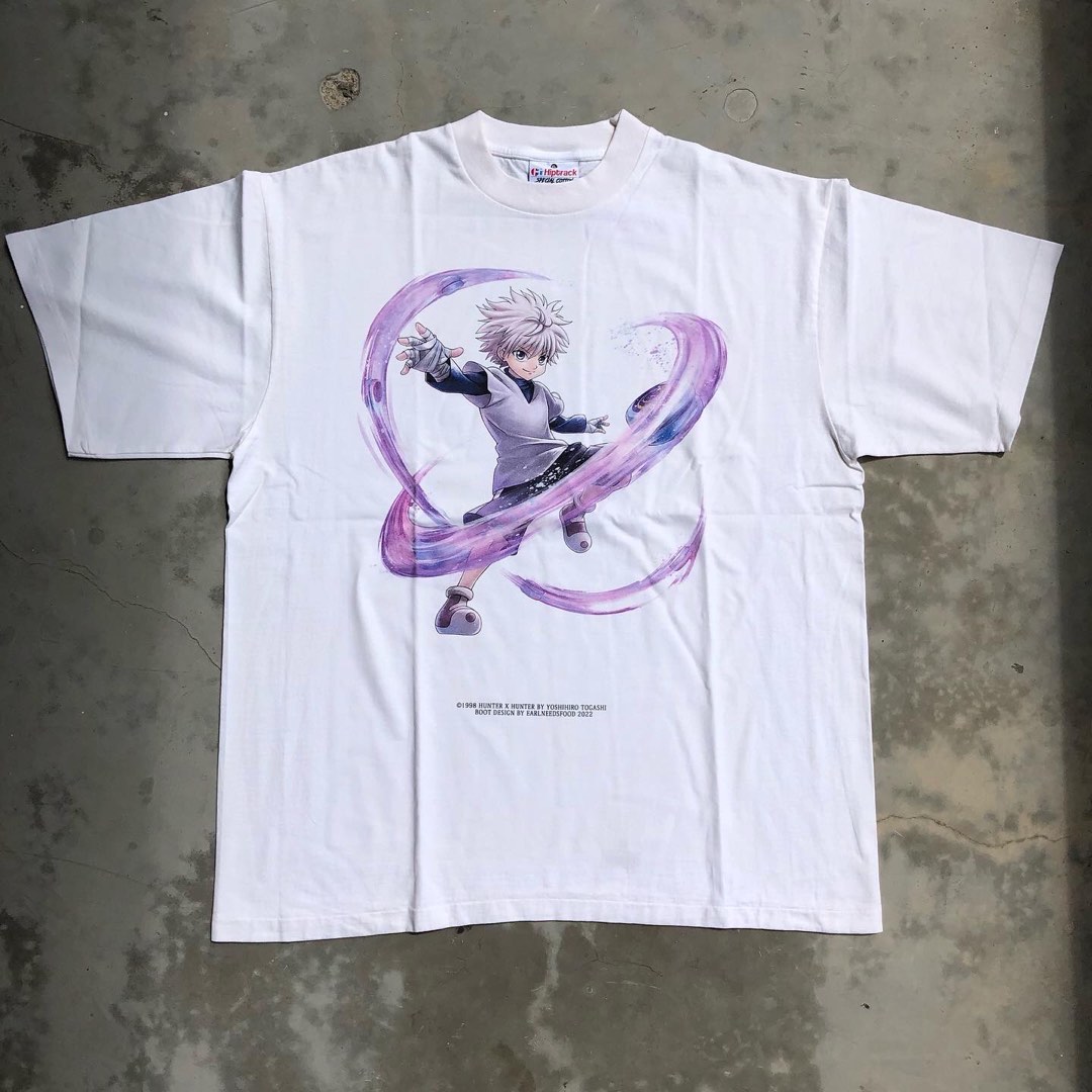 Boot Design Anime Tee Killua YoYo Hunter X Hunter, Men's Fashion, Tops ...