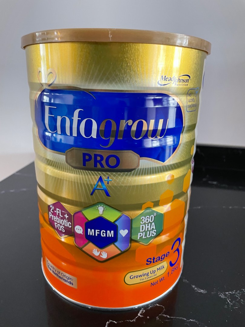 Brand New Enfagrow Pro A+ 1.8kg - Stage 3, Babies & Kids, Nursing ...
