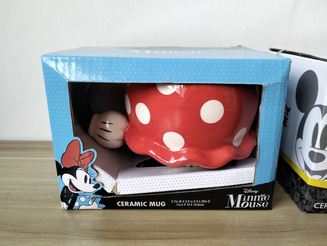 Brand New Micky Mouse and Minnie Mouse Ceramic Mug 1 pair, Hobbies ...