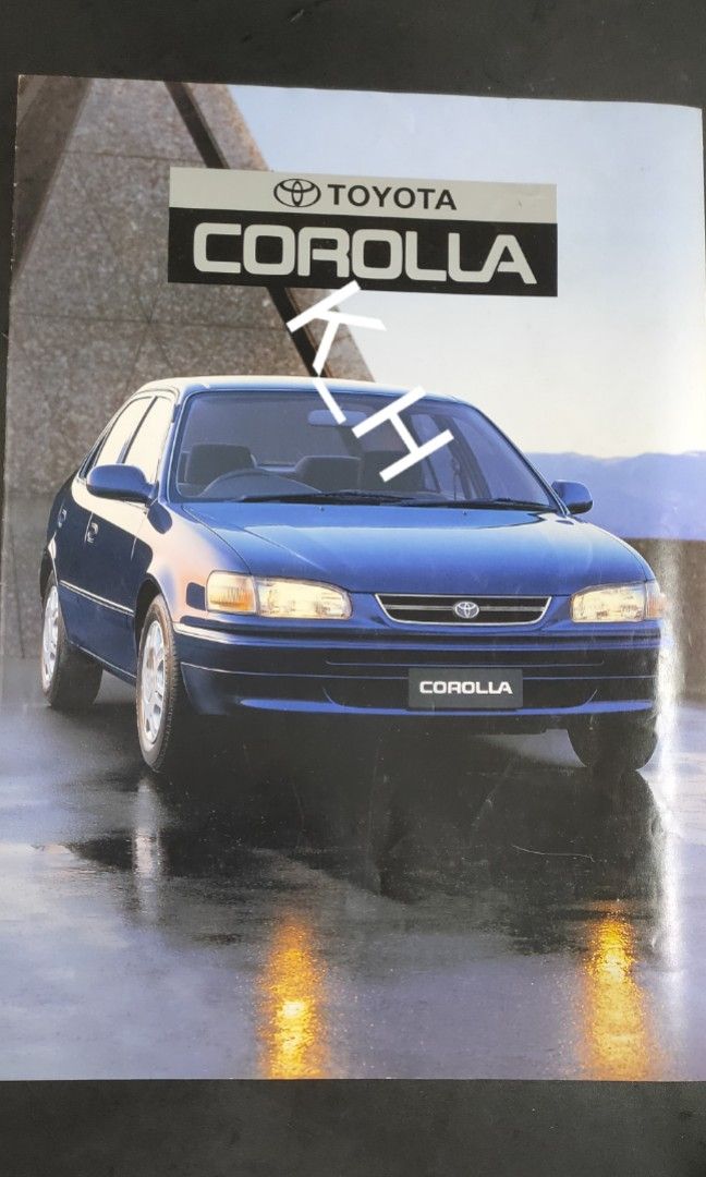 Brochure Original Toyota Corolla SEG, Hobbies & Toys, Books & Magazines ...