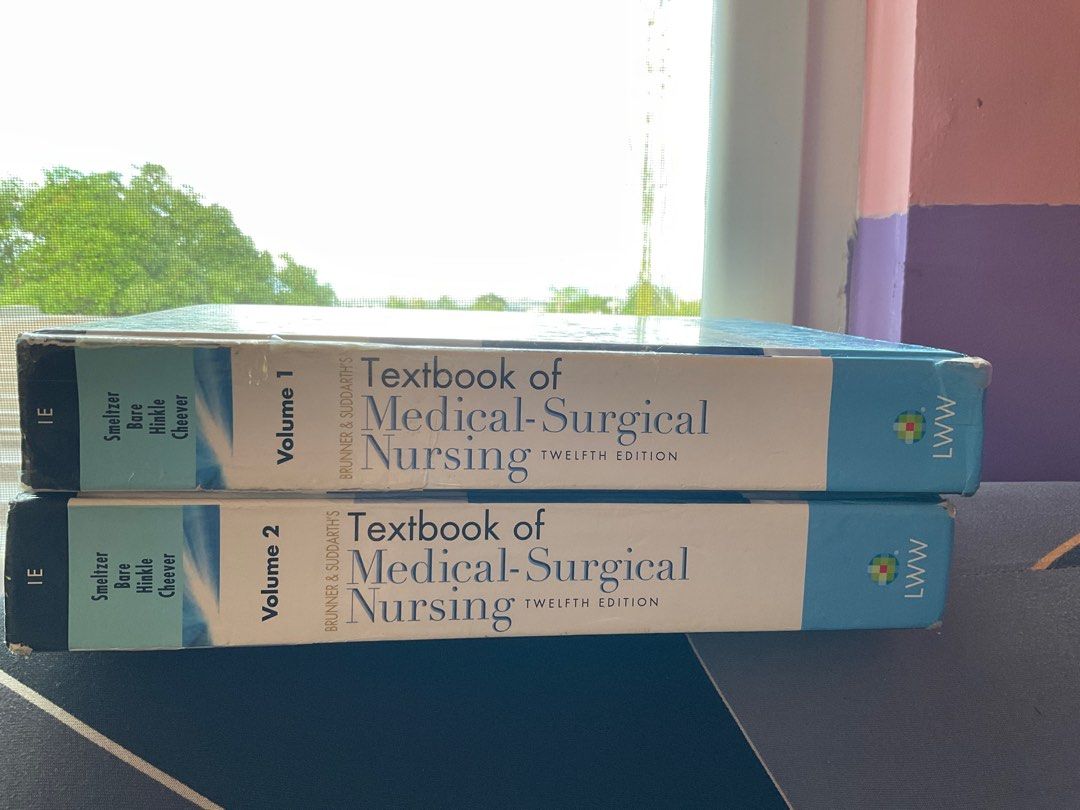 INTERNATIONAL EDITION Brunners And Suddarth Medical Surgical book 12th ...