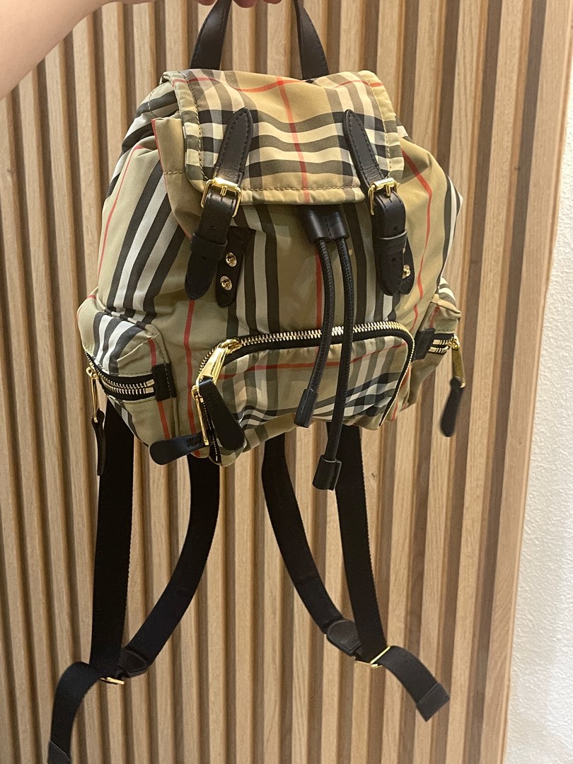 Burberry backpack, Luxury, Bags & Wallets on Carousell
