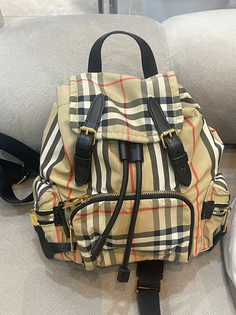 Burberry backpack, Luxury, Bags & Wallets on Carousell