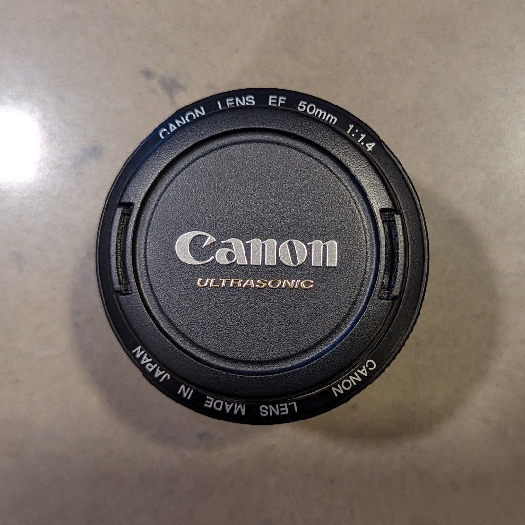 Canon full-frame lens - 50mm F1.4, Photography, Lens & Kits on Carousell
