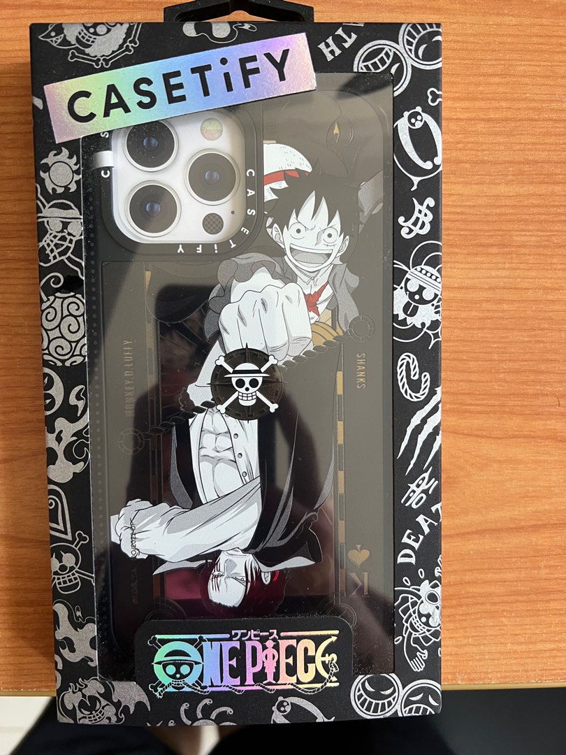 [CASETIFY] IPhone 13 Pro Max ONE PIECE luffy x shanks king card case ...