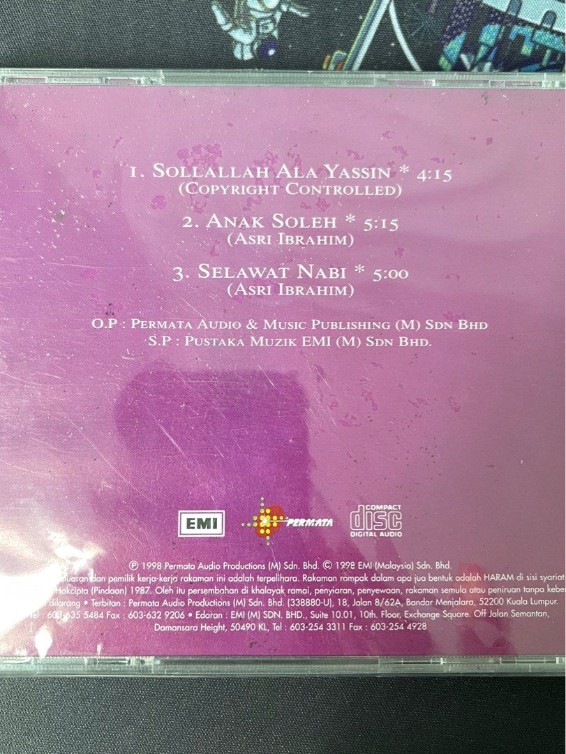 CD - RABBANI, Hobbies & Toys, Music & Media, CDs & DVDs on Carousell