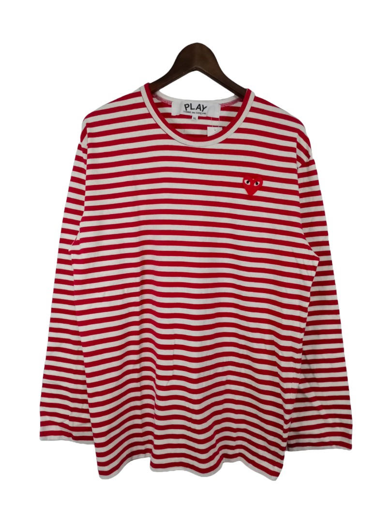 CDG Long Sleeve, Men's Fashion, Tops & Sets, Hoodies on Carousell