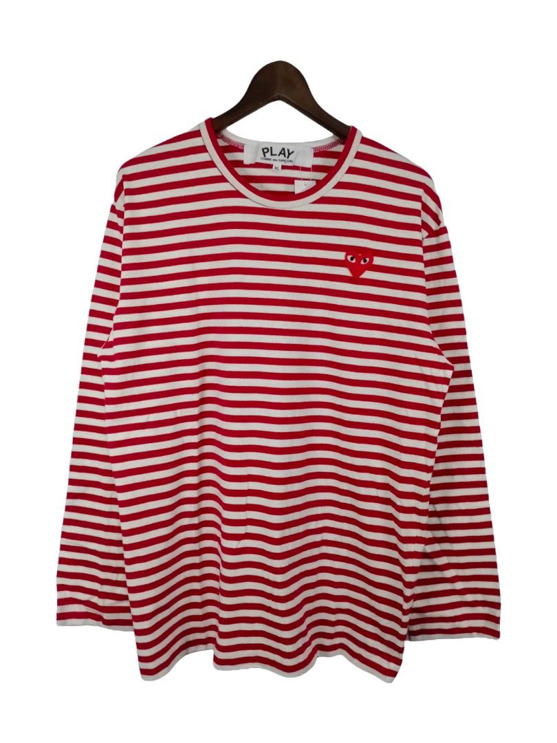 CDG Long Sleeve, Men's Fashion, Tops & Sets, Hoodies on Carousell