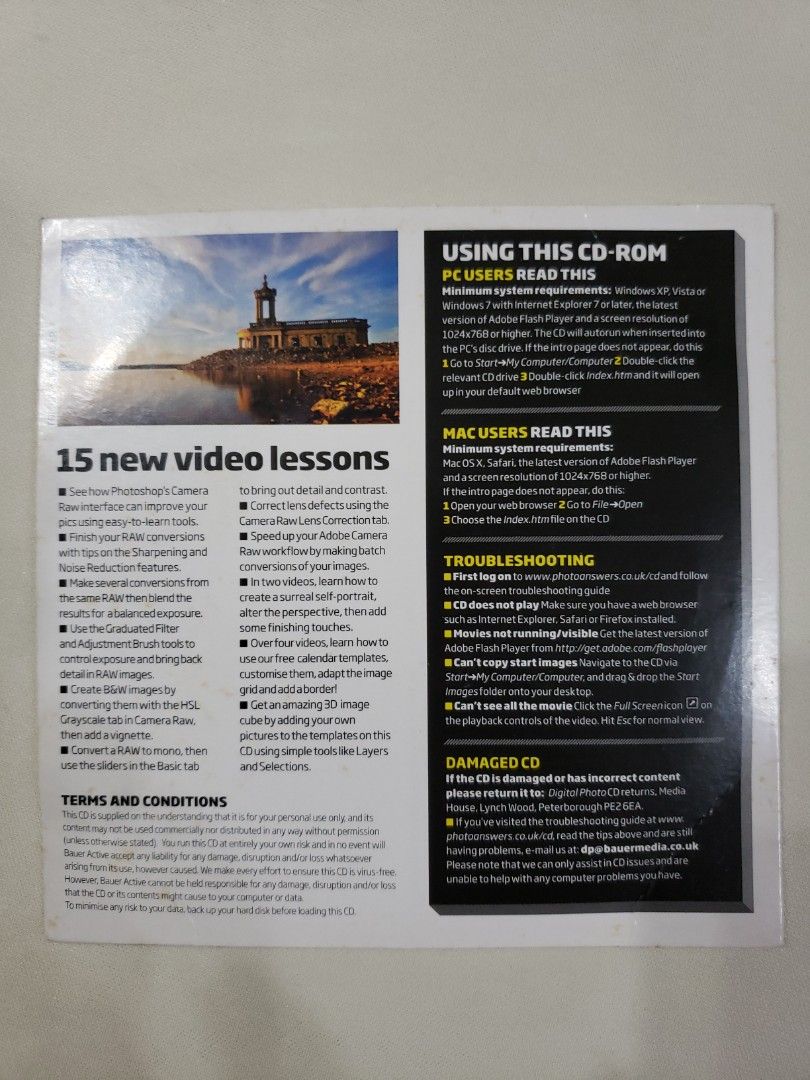 CD-ROM PHOTOSHOP - Complete Guide to RAW, Hobbies & Toys, Music & Media ...