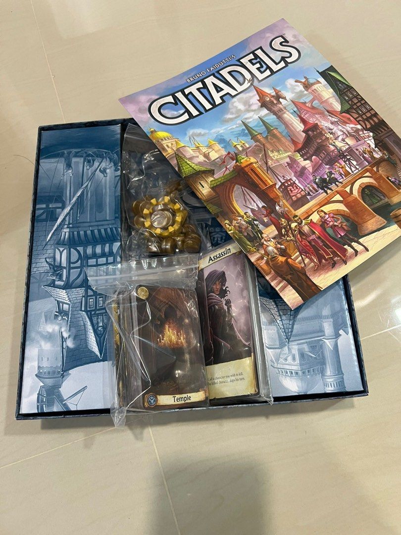 Citadels Board game, Hobbies & Toys, Toys & Games on Carousell