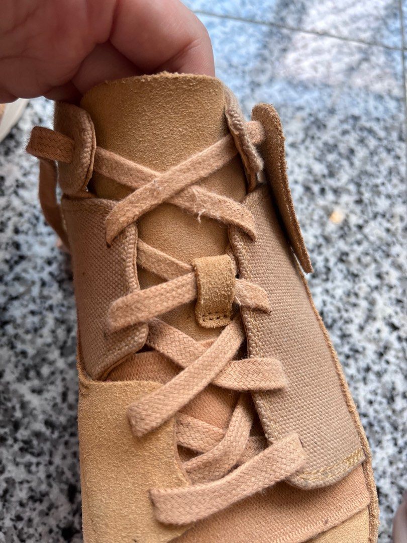 Clarks Originals Trigenic Evo Light Tan Leather, Women's Fashion ...