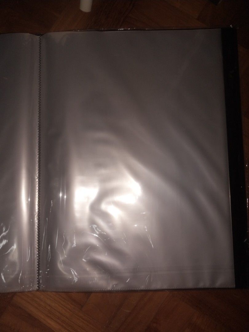 Clear Folder with A3 Pockets, Hobbies & Toys, Stationery & Craft ...