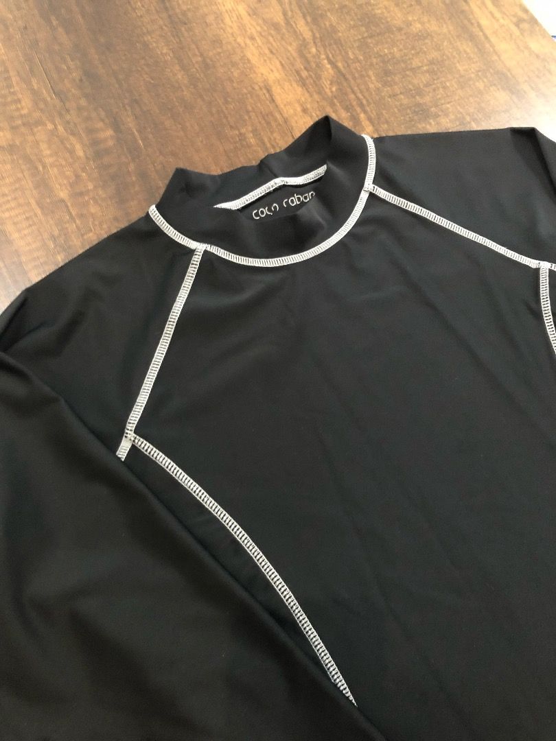 Coco Cabana Black Rash Guard, Women's Fashion, Swimwear, Rash guard on ...