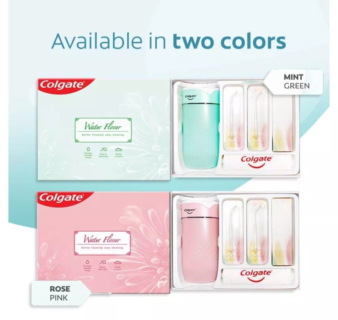 Colgate Water proof IPX7 Portable Water Flosser, Beauty & Personal Care ...