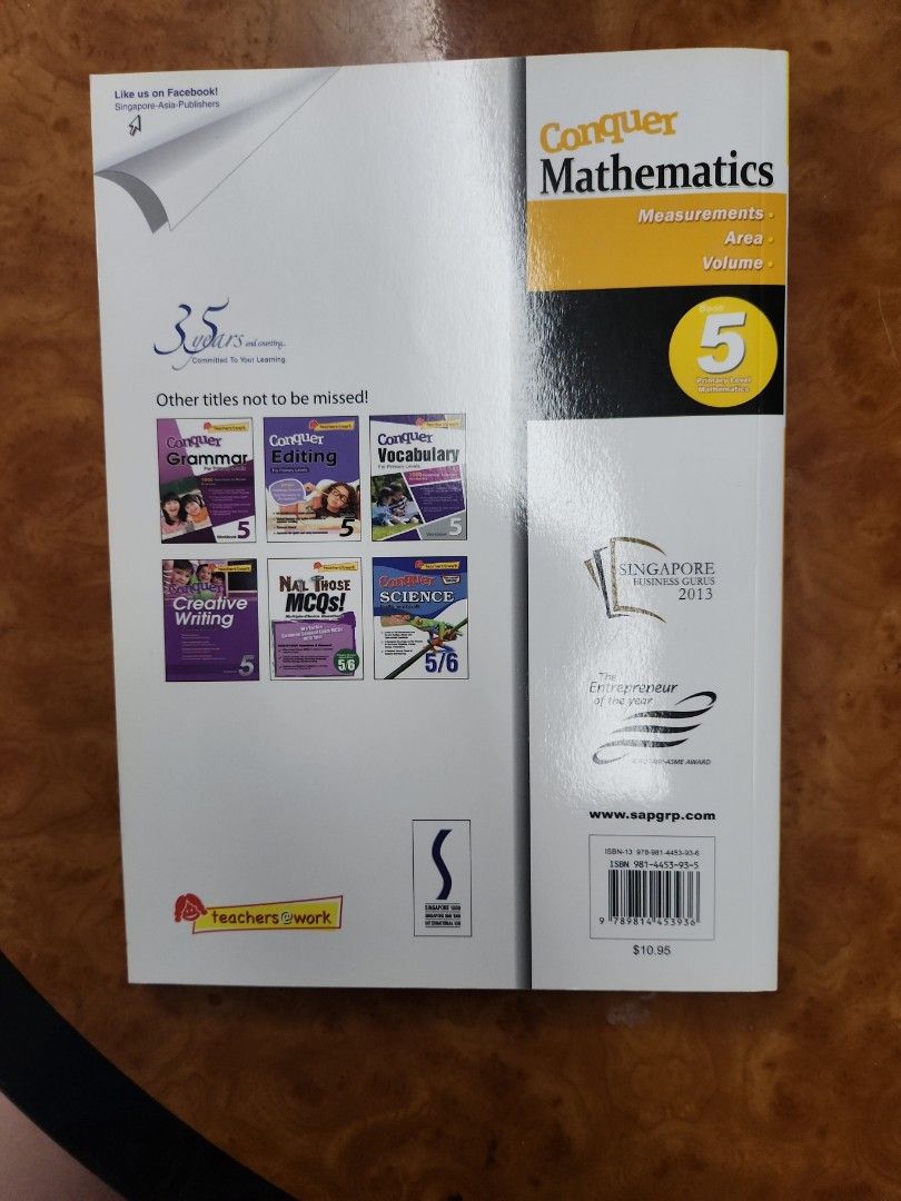 Conquer Mathematics Primary 5, Hobbies & Toys, Books & Magazines ...