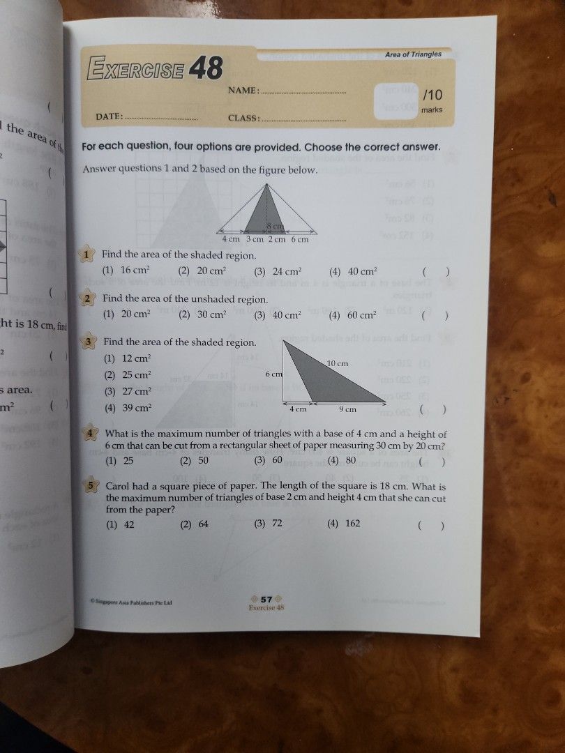 Conquer Mathematics Primary 5, Hobbies & Toys, Books & Magazines ...