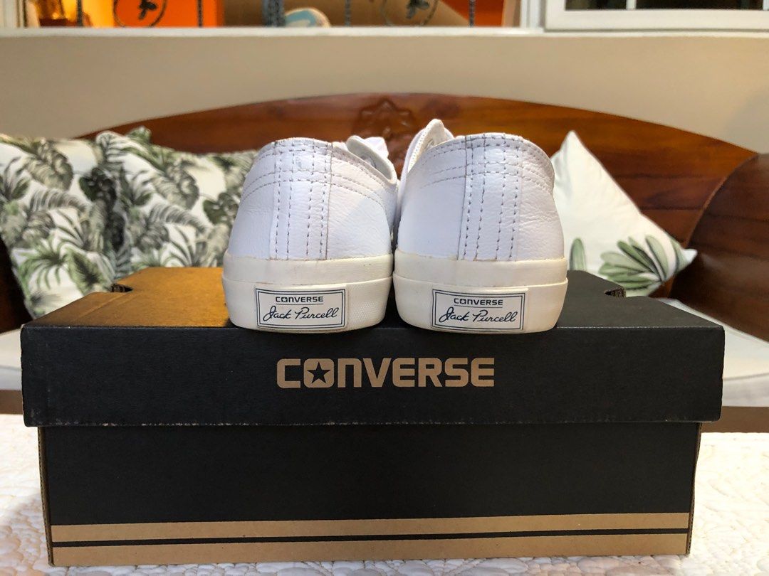 Converse Jack Purcell Gold Standard - Ox - White Leather, Women's ...