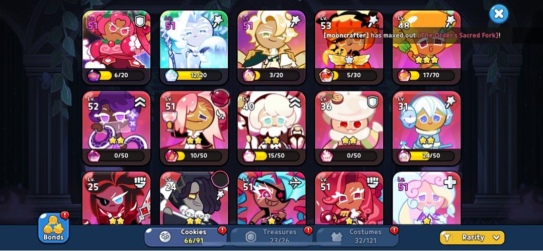 Cookie run kingdom account, Video Gaming, Gaming Accessories, In-Game ...