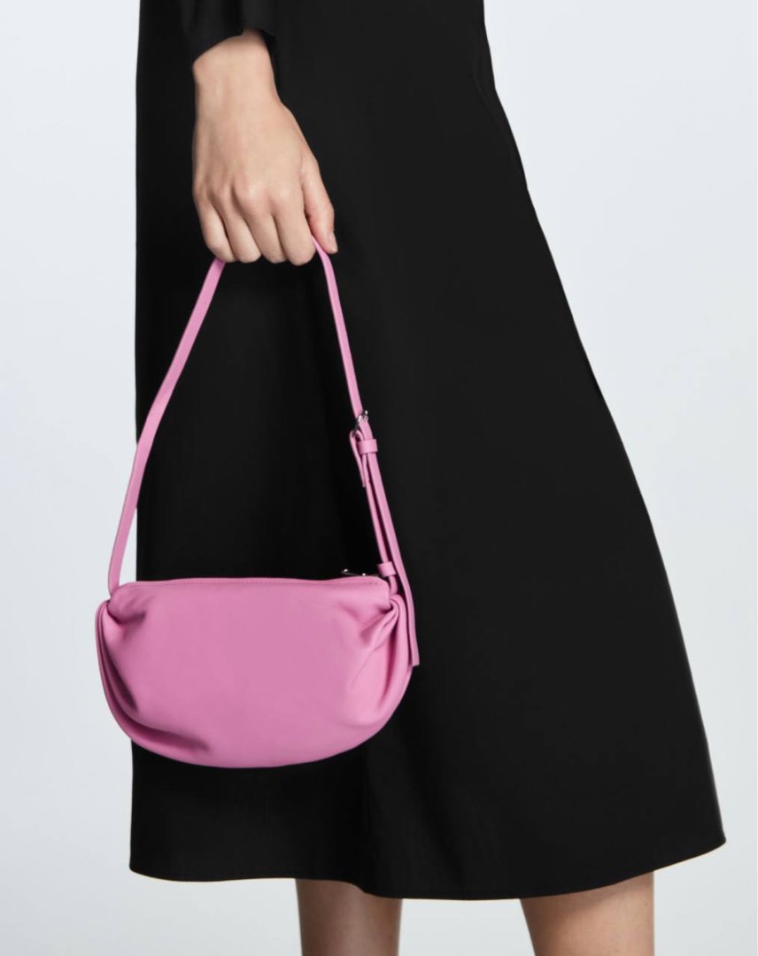 Cos Pink Shoulder Bag, Women's Fashion, Bags & Wallets, Shoulder Bags ...
