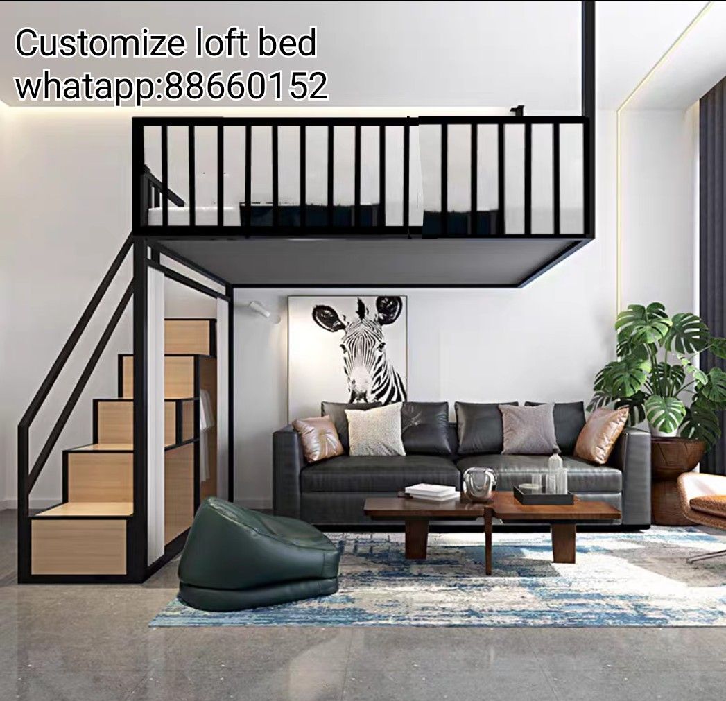 Customize ceiling loft bed /customize loft bed /single /super single ...