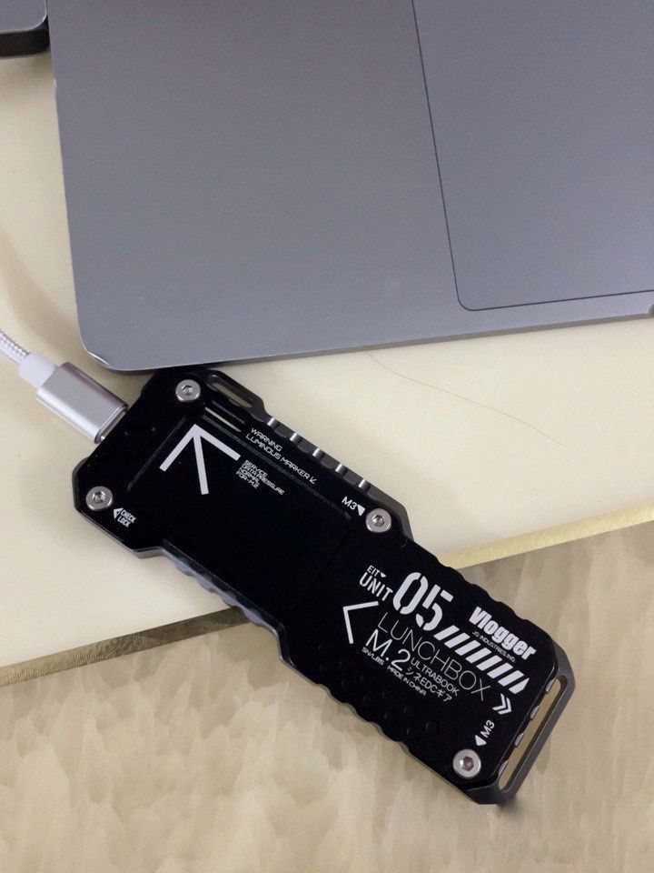 Cyberpunk M.2 NVME usb 3.1 gen2 box, Computers & Tech, Parts ...