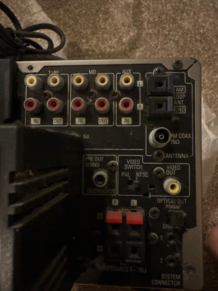 Denon UD-M5 Personal Component System CD Auto Changer Receiver FM/AM ...