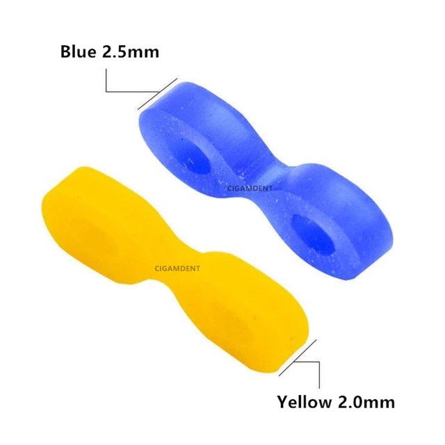 Dental Matrix Bands Rubber Fixation Elastic Wedges Sectional Contoured ...