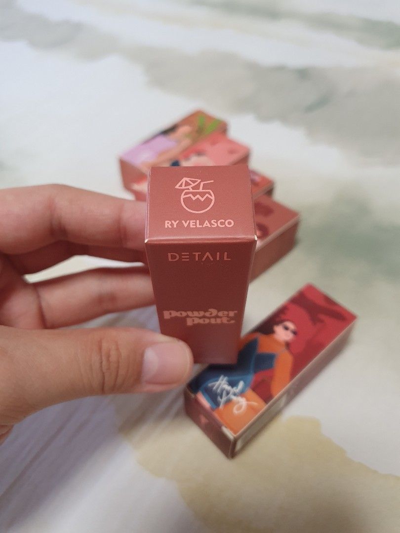 Detail Cosmetics Powder Pout Lipstick - Ry Velasco, Beauty & Personal ...