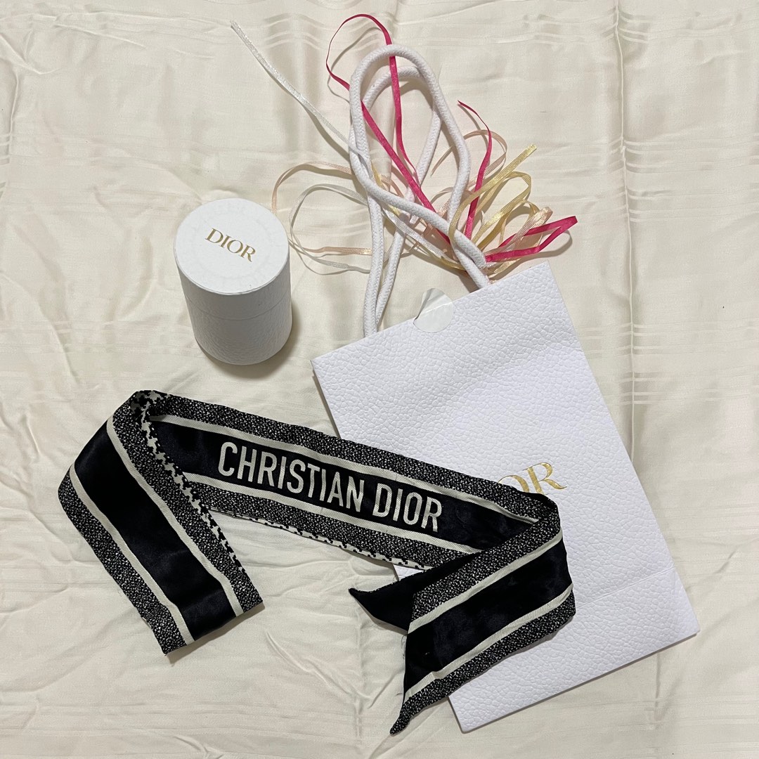 Dior Original Twilly, Luxury, Accessories on Carousell