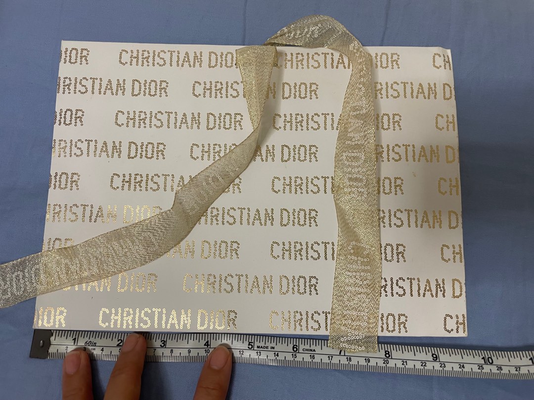 Dior minis with ribbons code T228, Luxury, Accessories on Carousell