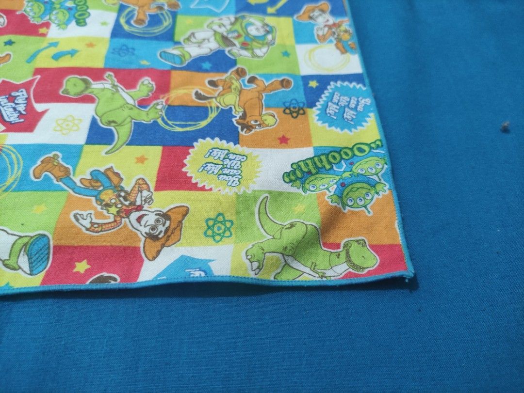 Disney Toy Story Handkerchief, Hobbies & Toys, Toys & Games on Carousell
