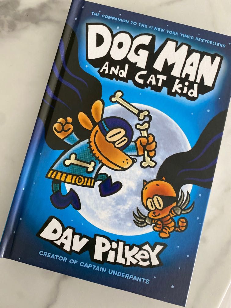 Dog Man & Cat Kid comic books, Hobbies & Toys, Books & Magazines ...