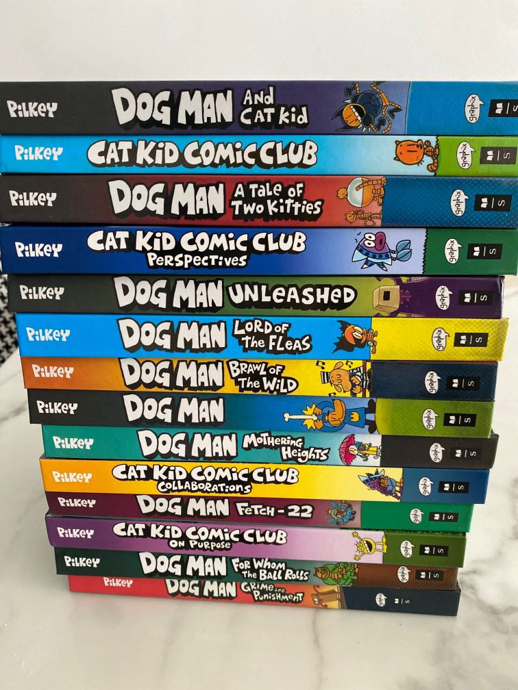Dog Man & Cat Kid comic books, Hobbies & Toys, Books & Magazines ...