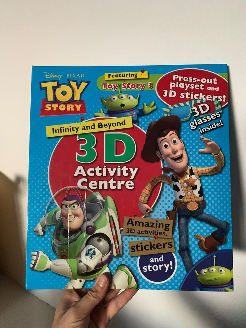 Dora puzzle book, Toy Story 3D activity book, Jack and the Beanstalk ...