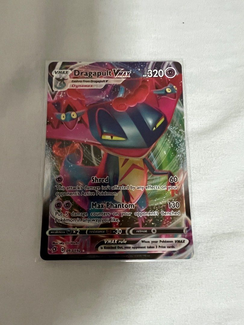 Dragapult vmax rebel clash, Hobbies & Toys, Memorabilia & Collectibles ...