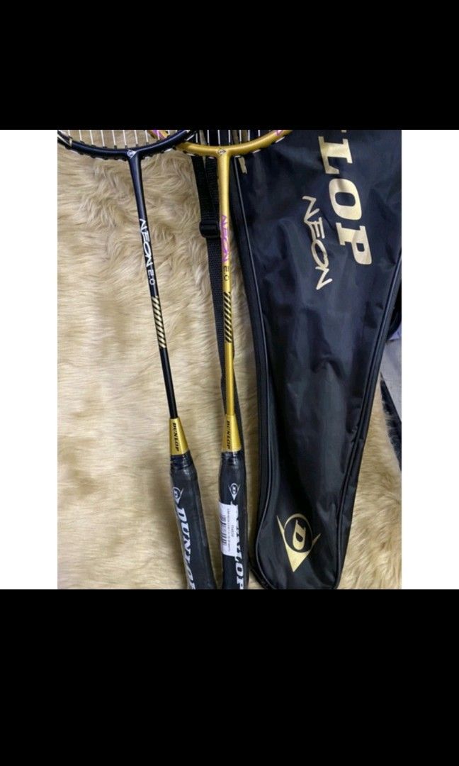 Dunlop Badminton Racket (Pair), Sports Equipment, Sports & Games ...