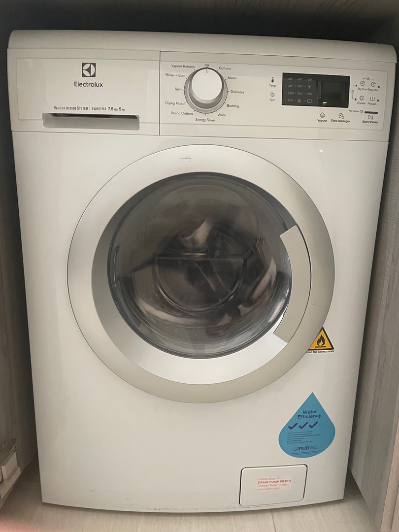 Electrolux front load Washing Machine, TV & Home Appliances, Washing ...
