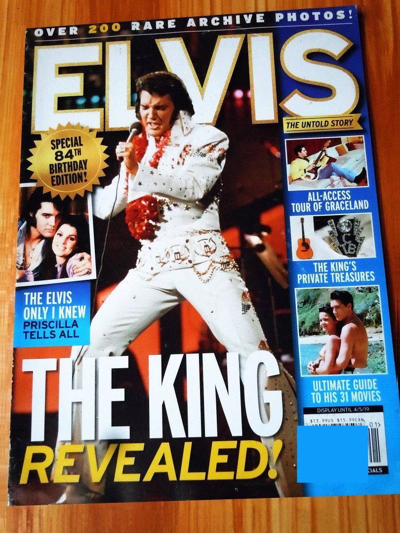 Elvis, Elvis magazine, non fiction, vintage collectibles, Hobbies ...