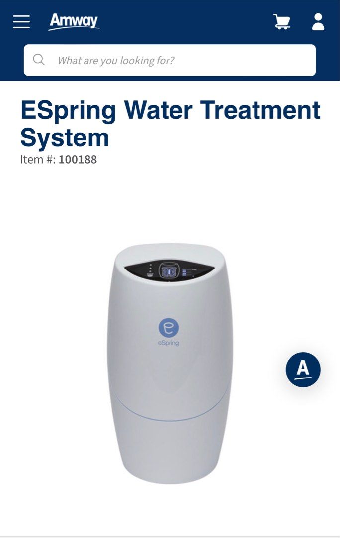 Espring Water Treatment System, TV & Home Appliances, Kitchen ...