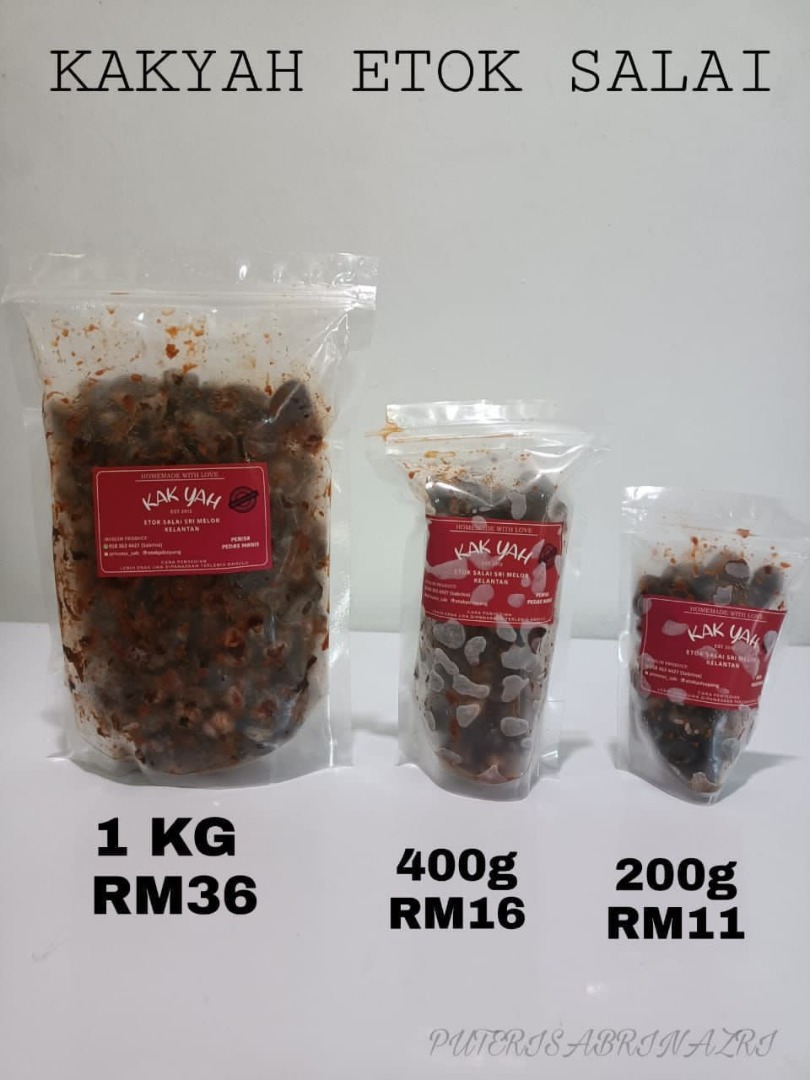 Etok salai kakyah, Food & Drinks, Chilled & Frozen Food on Carousell