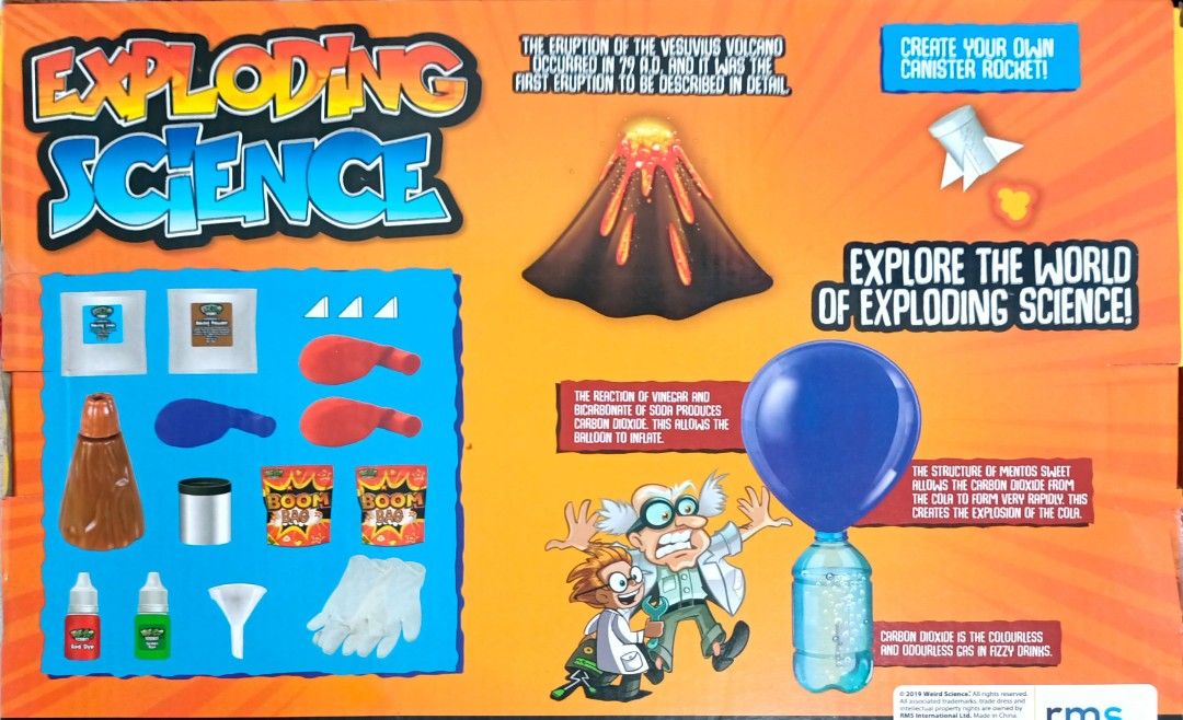 Exploding Science Experiment Game, Hobbies & Toys, Toys & Games on ...