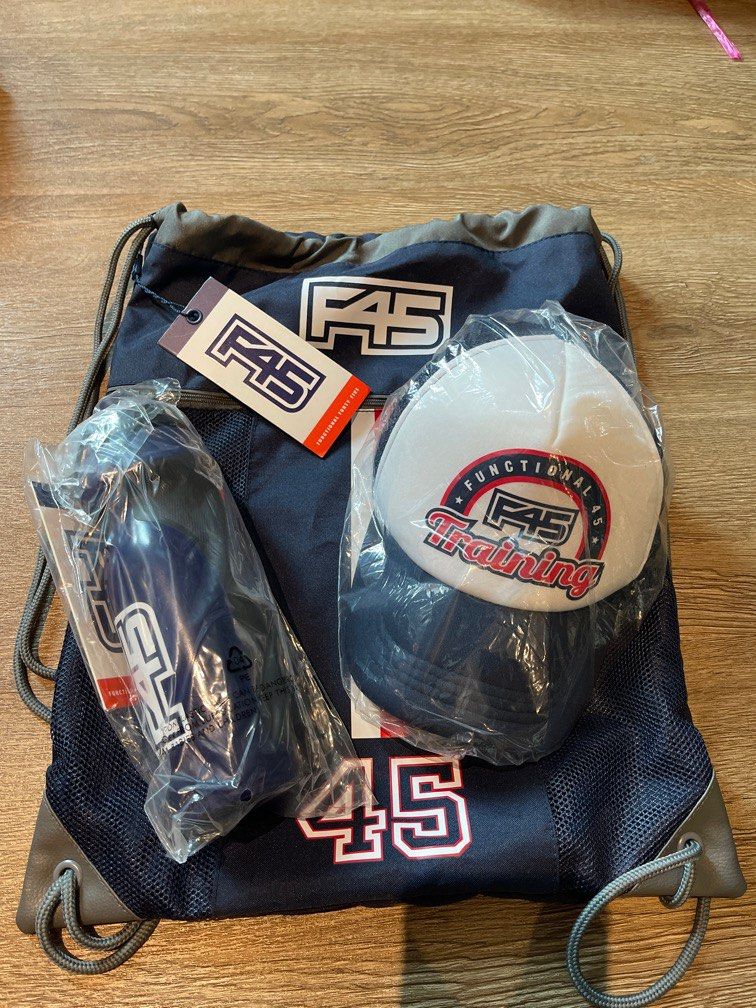 F45 Merchandise - Cap, Bag, Bottle, Men's Fashion, Watches ...