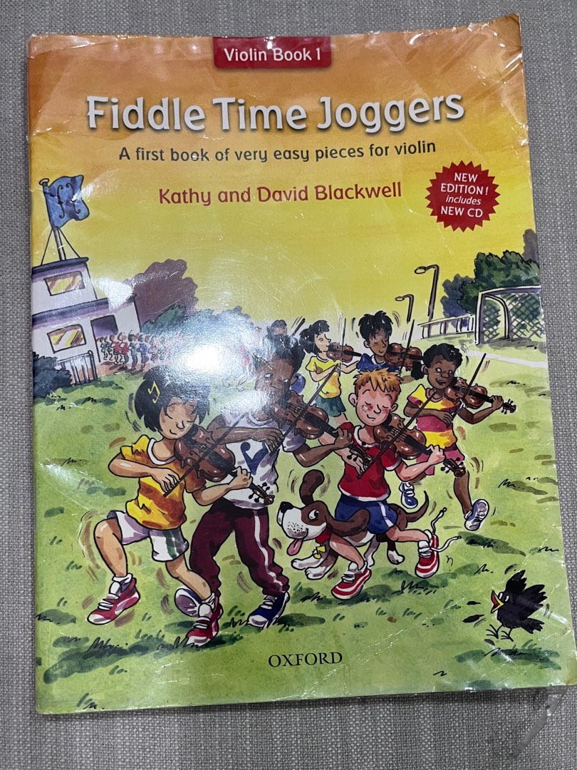 Fiddle Time Joggers Violin Book 1, Hobbies & Toys, Music & Media, Music ...