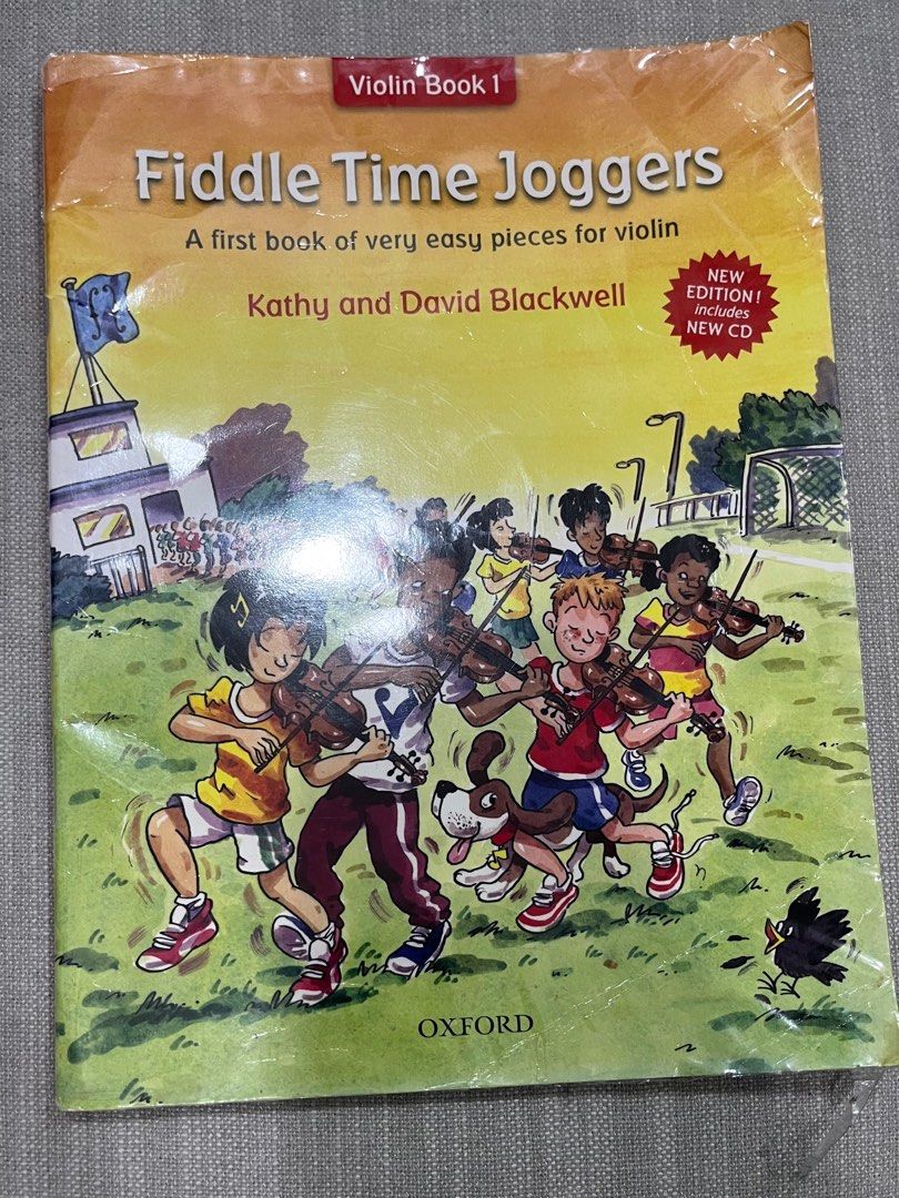 Fiddle Time Joggers Violin Book 1, Hobbies & Toys, Music & Media, Music ...