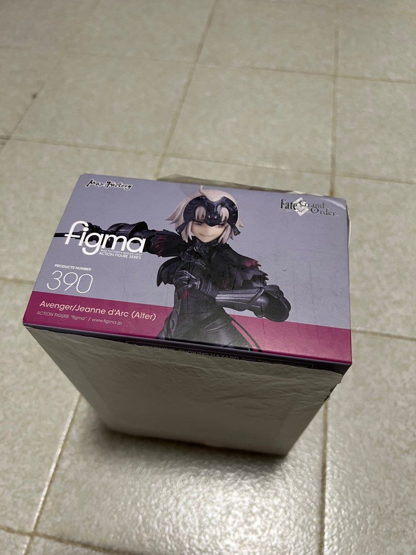 Figma 390 FGO 黑貞德 黑貞 Jeanne d'Arc Alter, 興趣及遊戲, 玩具 & 遊戲類 - Carousell