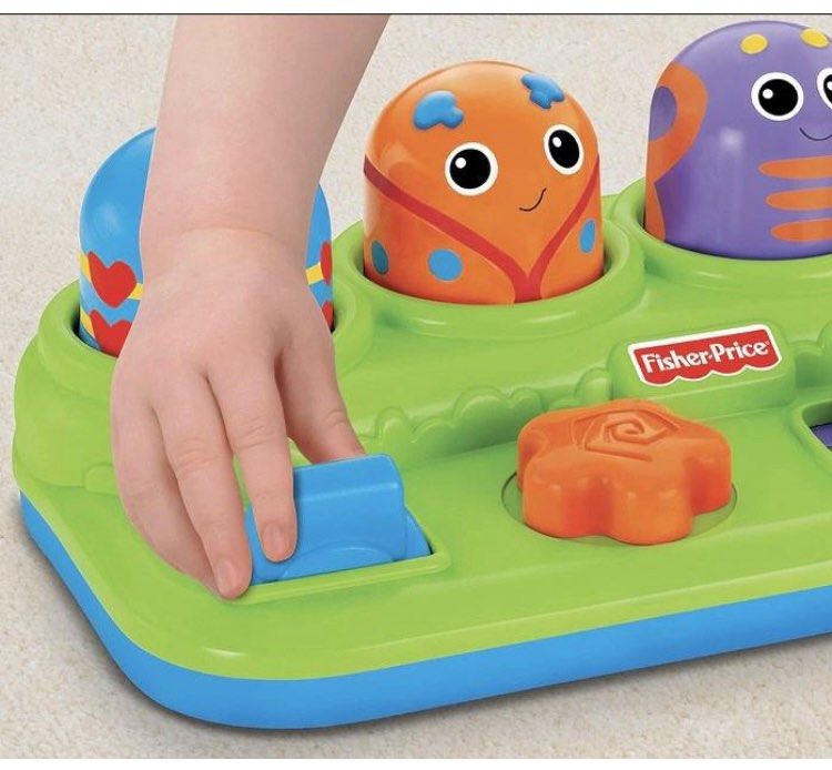 Fisher price pop up toy, Babies & Kids, Infant Playtime on Carousell
