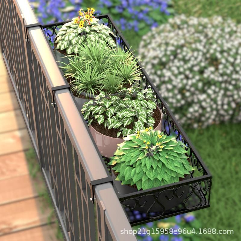 Flower Potted Plant Rack HDB/CONDO Corridor Balcony HDB Flower pot ...
