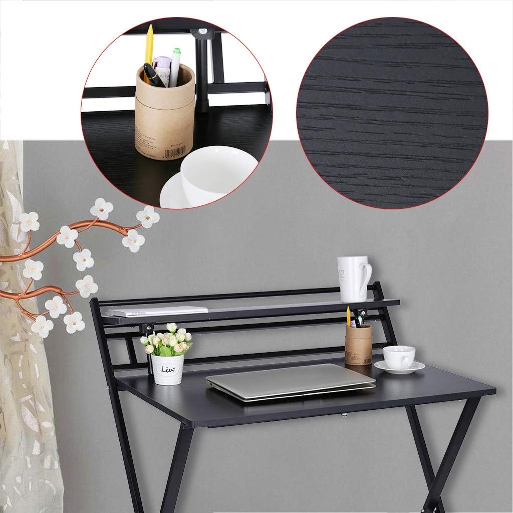 Foldable Table Computer Desk Study Computer Movable Tables, Furniture ...